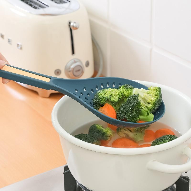 Cheap Kitchen Long Handle Multifunctional Large Filter Spoon Noodle ...
