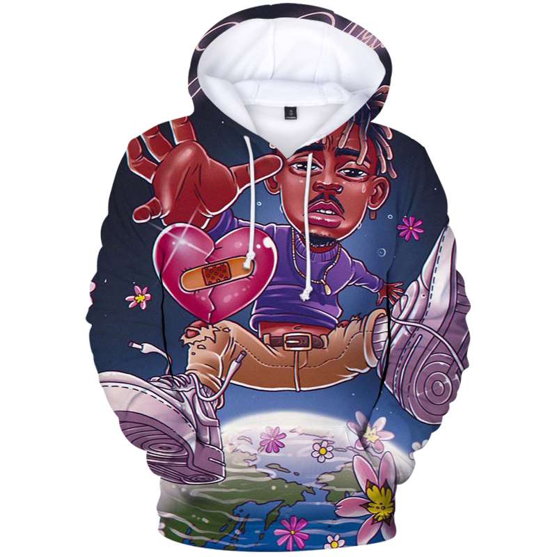 Buy Men Hoodies Juice Wrld 3d Hoodie Women Autumn Winter Casual ...