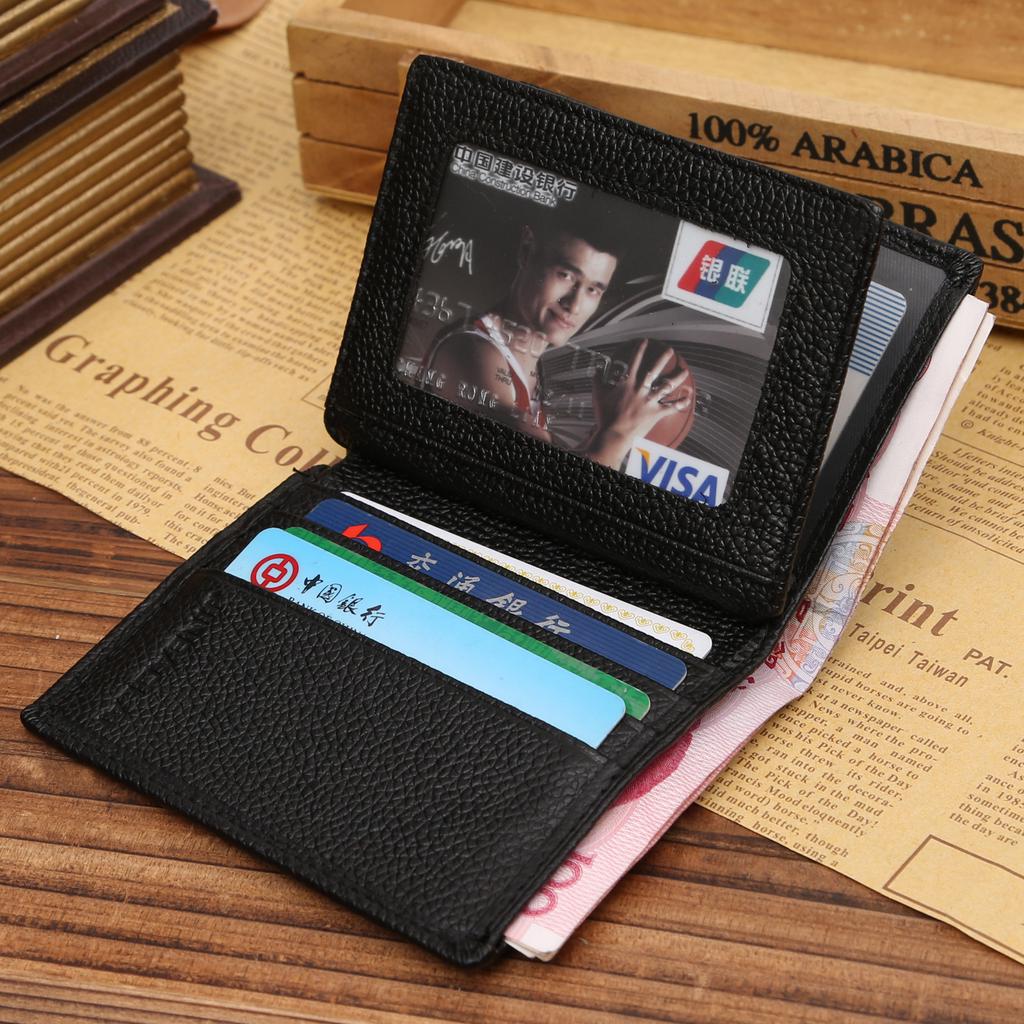 Buy Men's driver's license thin leather driving license card card ...