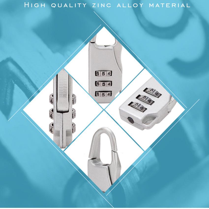 Buy JD Mini Password Lock for Luggage Toolbox Golf Bag Tackle Box Key ...