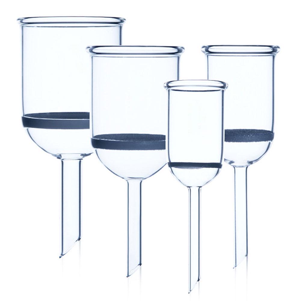 Buy Sand Core Funnel Acid Resistant Glass Filter Funnel Bacteria Funnel ...