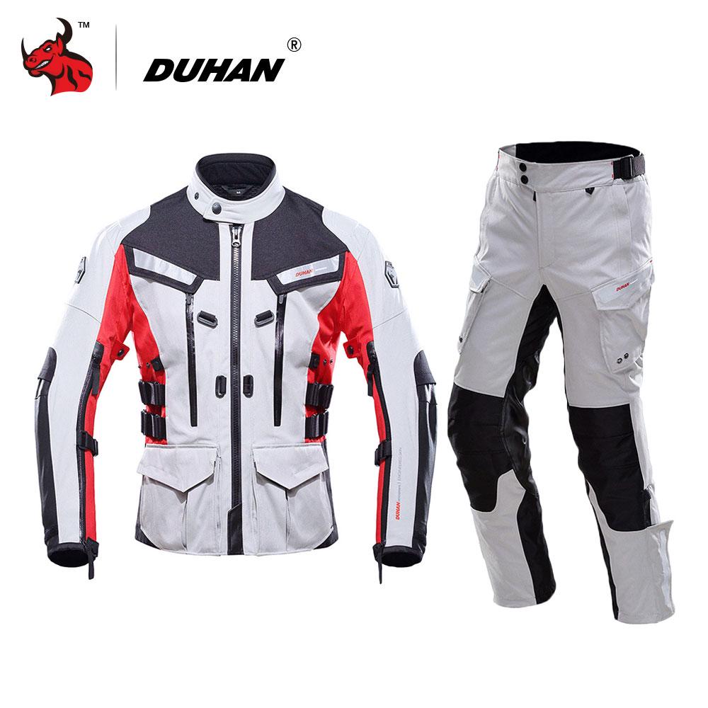 Buy DUHAN Motorcycle Jacket Waterproof Moto Jacket Men's Motocross ...