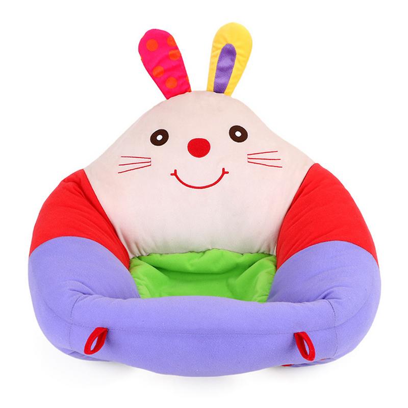 Buy Cartoon Shape Baby's Learning Seat Safa Plush Toy Children's ...
