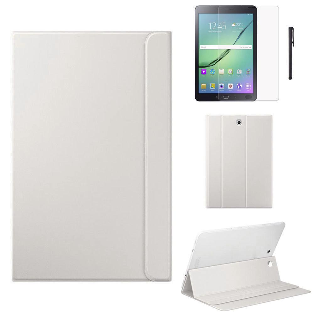 Buy Leather Case For Samsung Galaxy Tab S2 8 Inch T710 T715 +Film +Pen ...