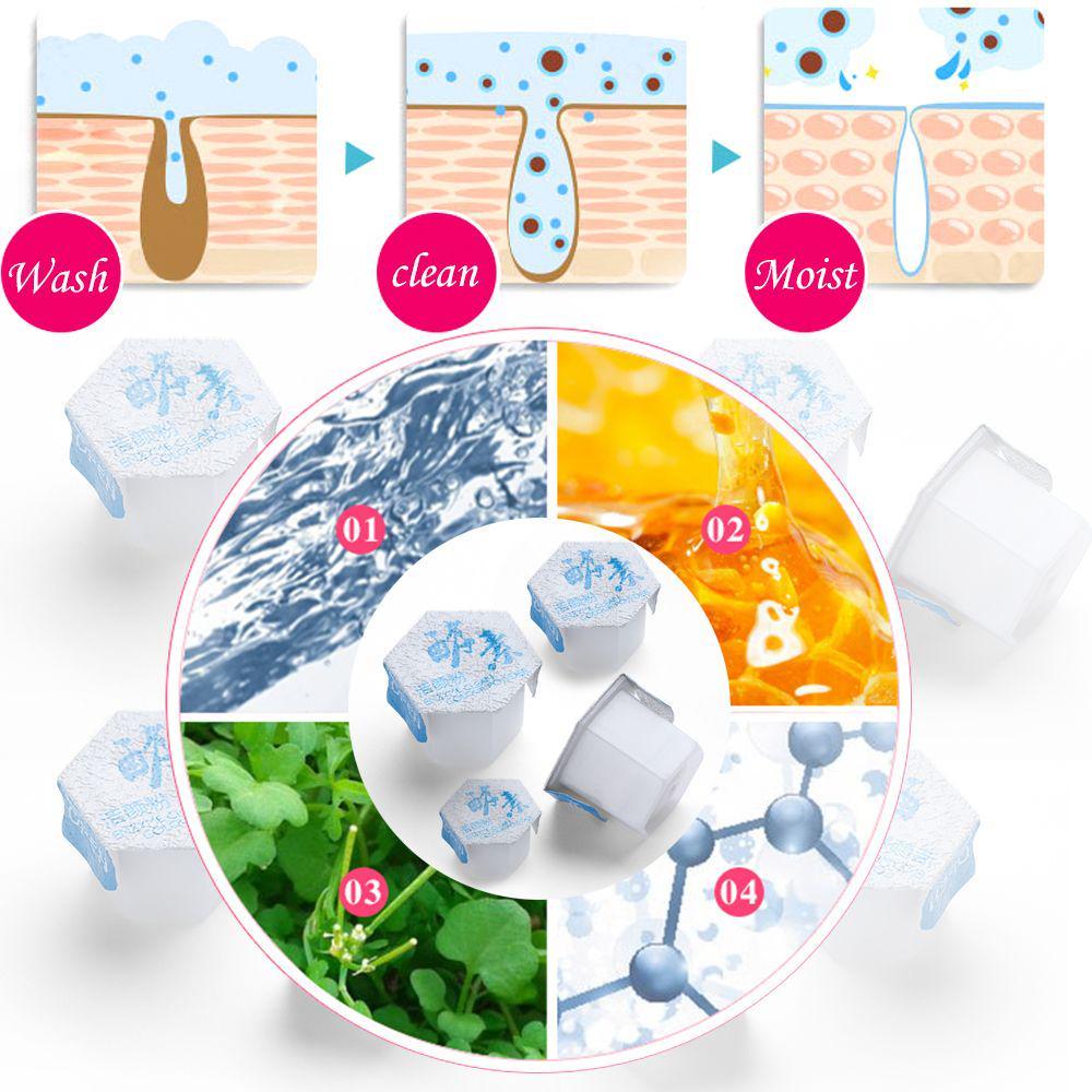 Buy 10pcs/20pcs Exfoliating Enzyme Cleansing Powder Face Cleaner Remove ...