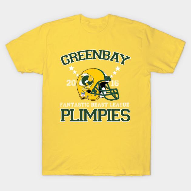 Harajuku Funny 100% Cotton Tees Funny Greenbay Plimpies Helmet Print ...