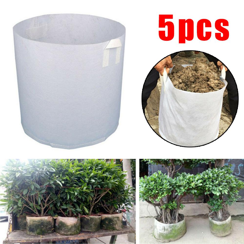 Buy 5X Reusable Potato Grow Bag Vegetable Patio Tomato Sack Planter ...