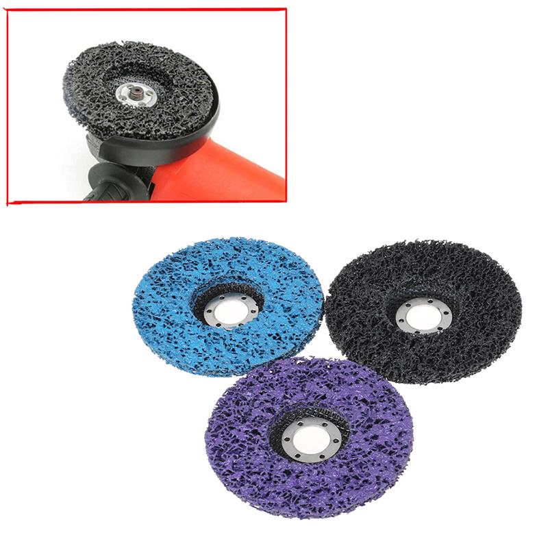 Buy 125Mm Poly Strip Disc Abrasive Wheel Clean Grinding Wheels For ...