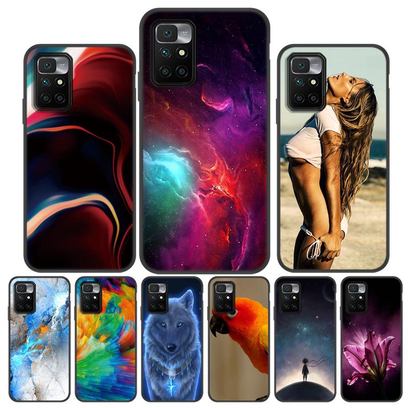 Buy Silicone Case For Xiaomi Redmi 10 For Redmi 10 Prime 21061119AG ...