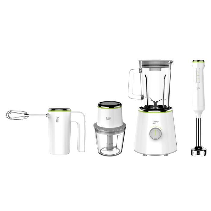 Buy BEKO TBN7602W - Blender - Power : 600 W - 1.75 L Glass Bowl - 3 ...