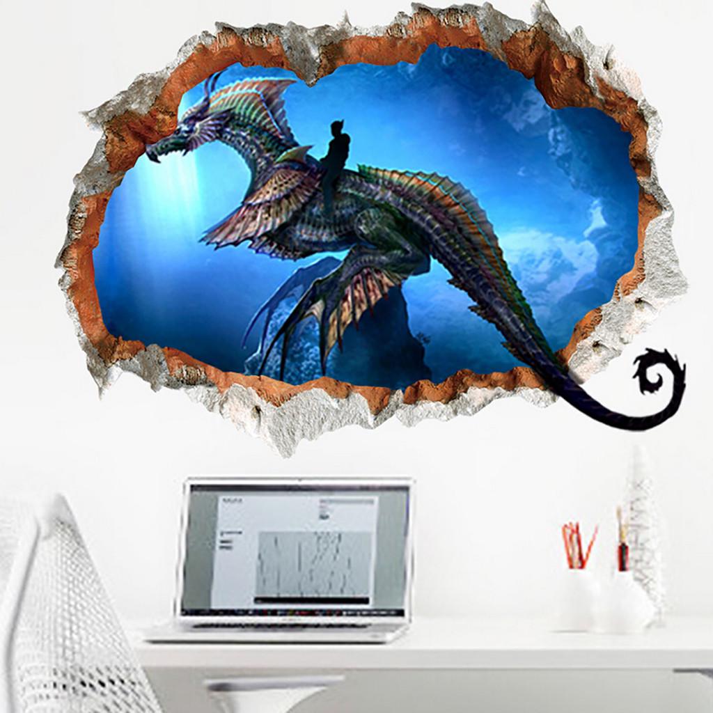 Buy Family Home Room Removable DIY 3D Art Vinyl Mural Wall Sticker ...