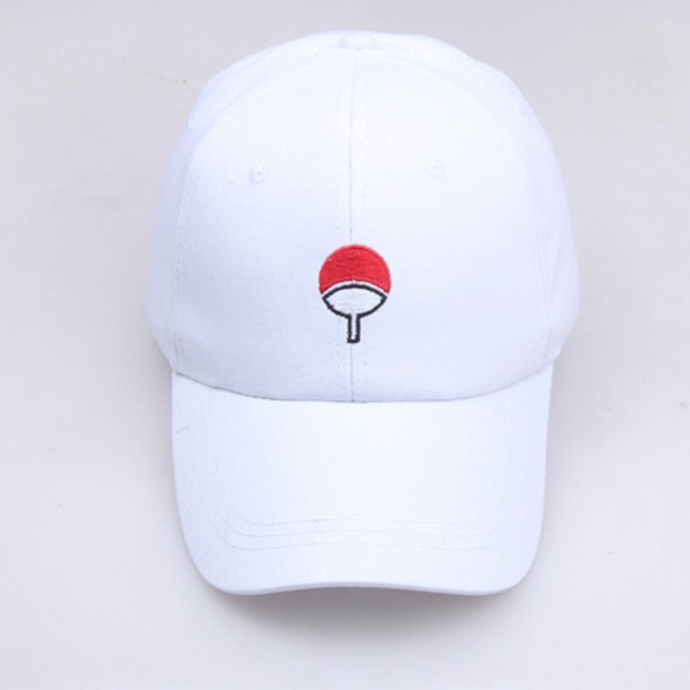 Buy Naruto Cap Uchiha Uzumaki Logo Cotton Snapback Cap Baseball Cap For ...