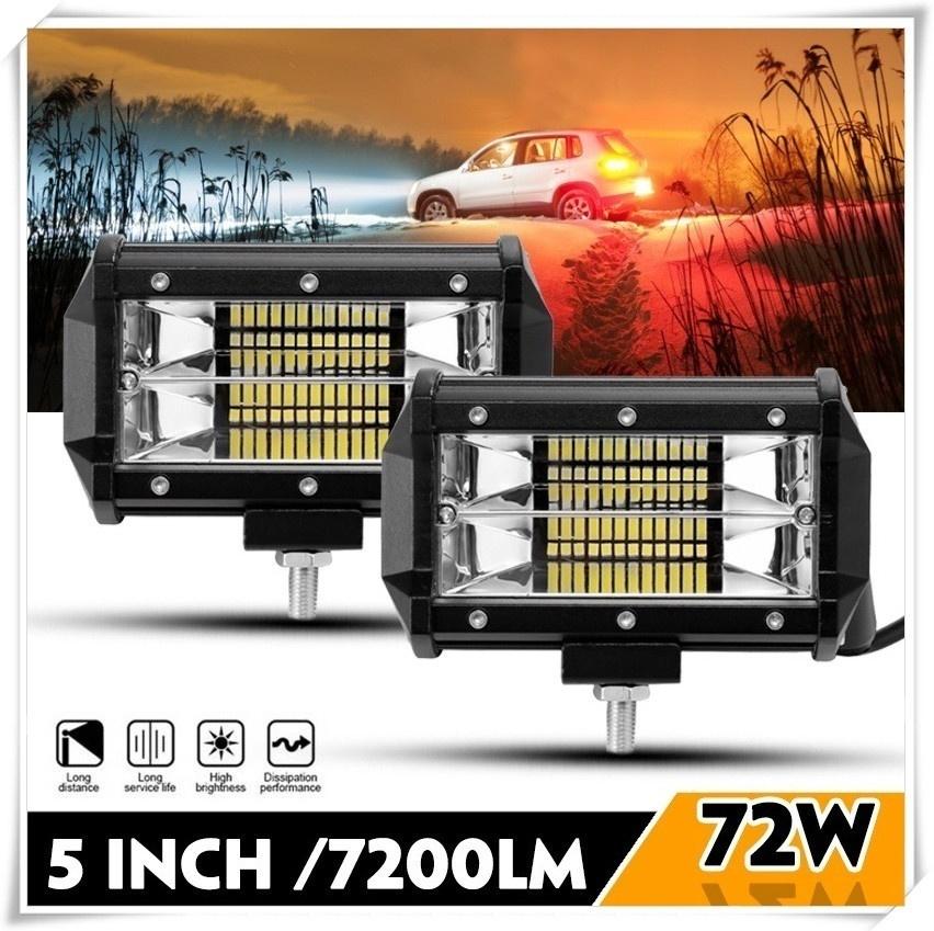 Spot Light for Car LED Work Light 5INCH 72W Truck Lights Led Work Light ...