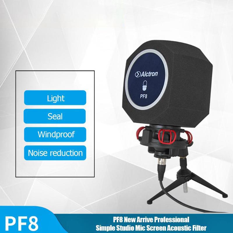 Alctron PF8 Studio Mikrofon Köpük Kalkan Kayıt Telefon Kulaklık Mikrofon uygun fiyatlı satın ...