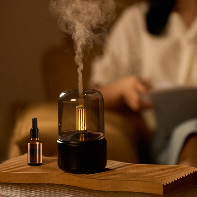 Cheap Candlelight Humidifier Aroma Diffuser Portable Cool Mist Maker ...