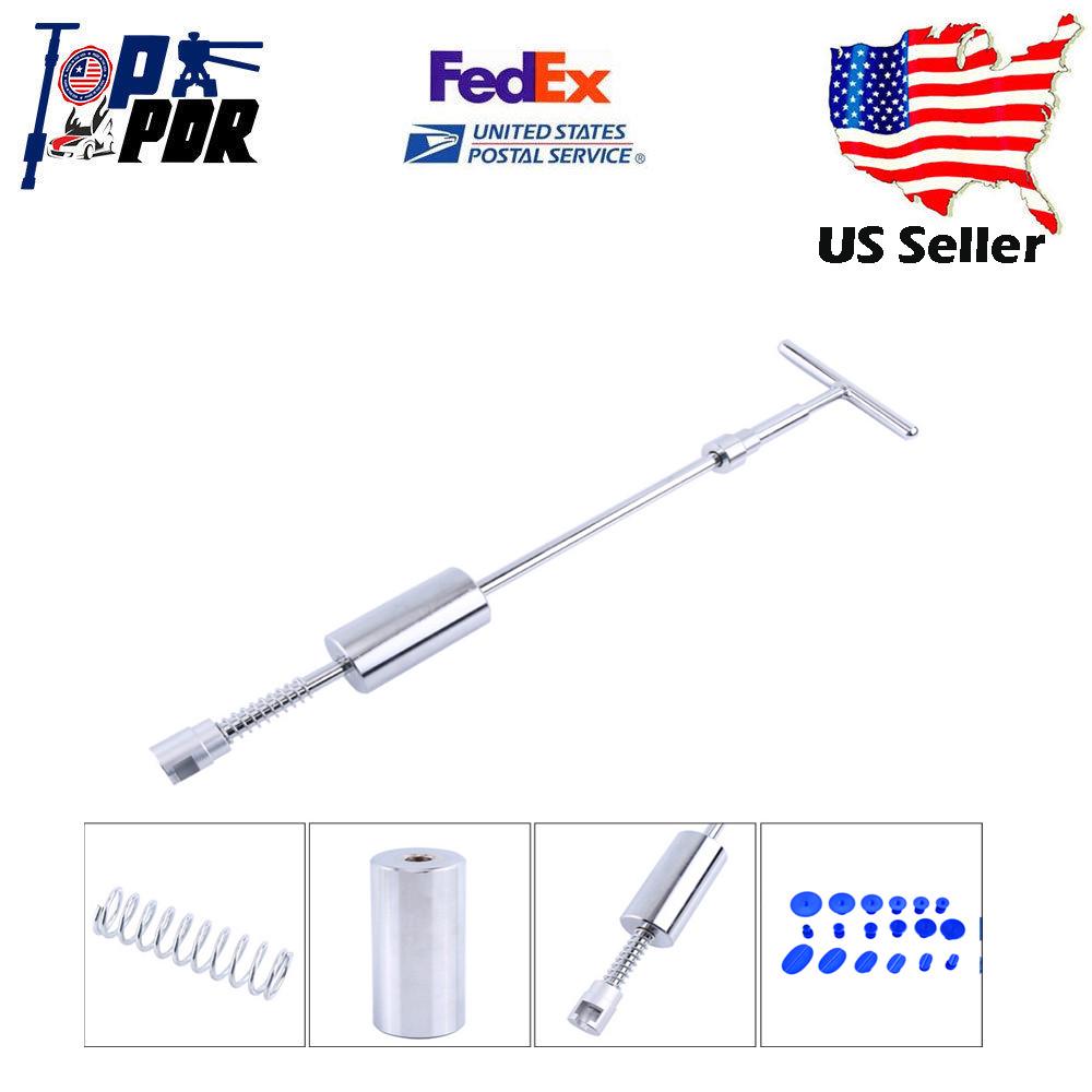 Buy Paintless Dent Removal Tools T Bar Slide Hammer Glue Puller Tabs ...