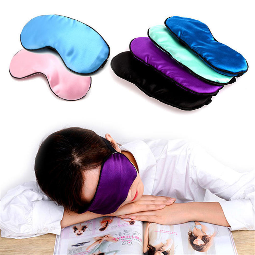 Buy Black Sleep Protection Sleeping Aids Cover Comfort Blindfold Shade ...
