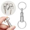 Buy Outdoor Separable Double Ring Disassemble Separate Keychain Key ...