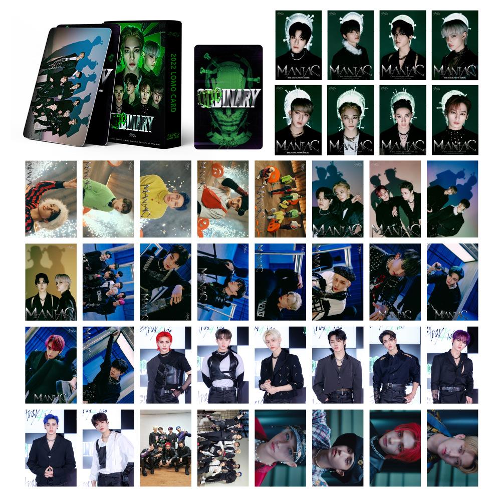 Buy 54pcs/set Kpop Stray Kids Lomo Cards ODDINARY New Album Boys ...