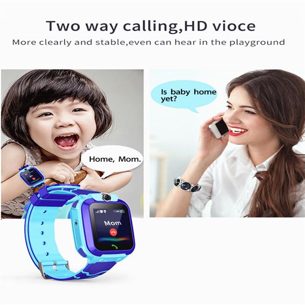 Buy Kids Smart Watch Waterproof LBS Baby Watch SOS Call Locator Tracker ...