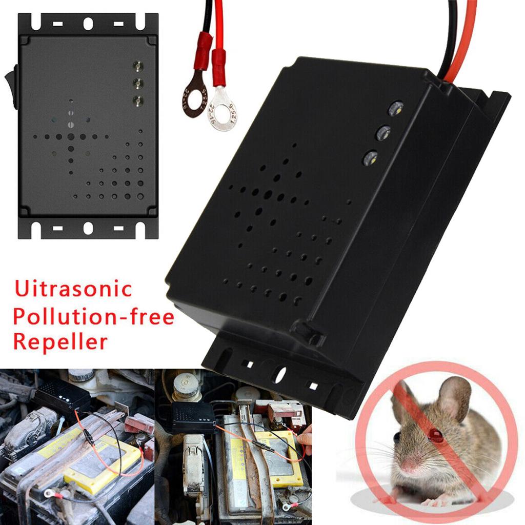 Dagu DC 12V Car Vehicle Ultrasonic Mouse Repeller Rat Rodent Pest ...