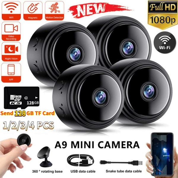 Buy 4 PCS 1080P Full HD A9 Mini Camera Wireless IP Camera Micro Camera ...
