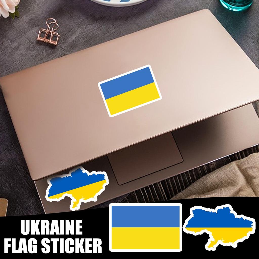 Buy Keep The Peace I Stand With Ukraine Flag Vinyl Decal Sticker Car ...