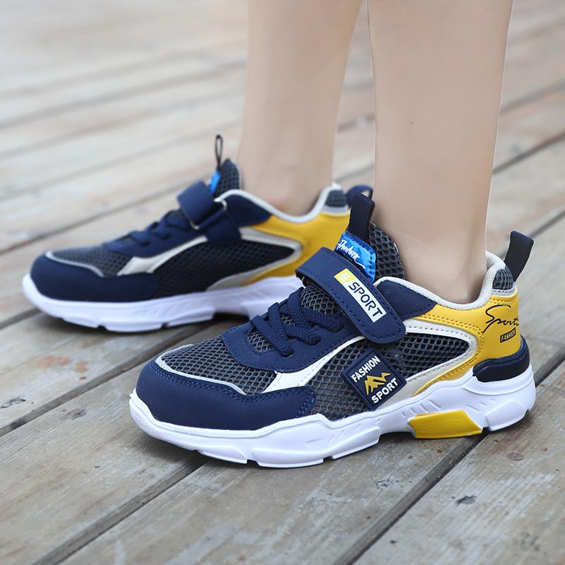 Buy Child Sports Shoes Summer Children's Shoes Low Help Hollow Out Air ...