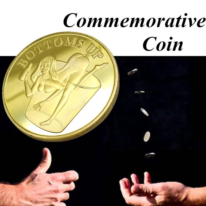 Buy Fashion Collection Sexy Woman Round Shape Commemorative Coin at ...