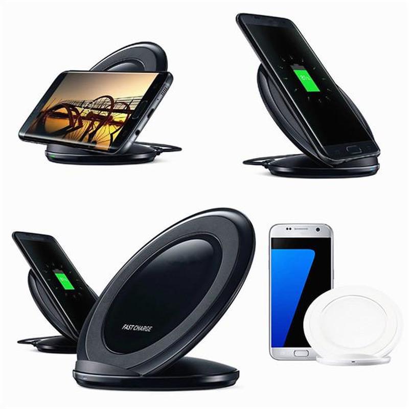 Buy Fast Qi Wireless Charger Pad with Built-in Fan For Samsung Galaxy ...