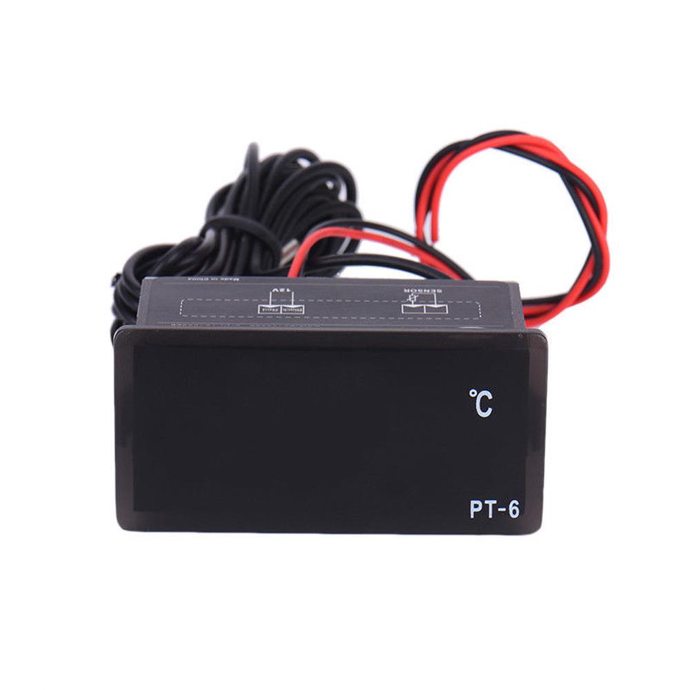 Buy 220V Car Digital LCD Display Indoor Outdoor Thermometer Panel Meter ...