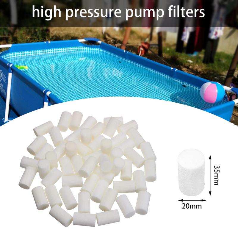 Buy 20/50 High Pressure Pump Filter Replacement 35 * 20mm White Fiber ...
