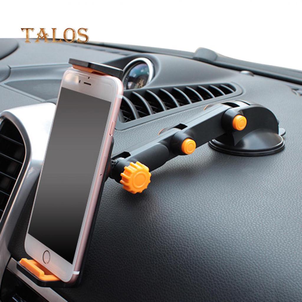 Car Phone Holder 360 Degree Rotation Stand Adjustable for iPhone Huawei ...