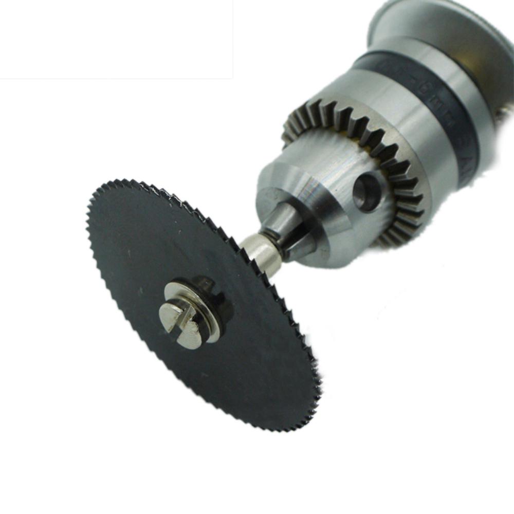 Buy Rotary Cutter HSS Circular Saw Disc Blades Mandrels Drill Precision ...
