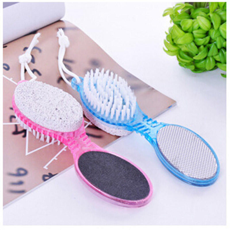 Buy Brand 4In1 Foot Pumice Stone Dead Skin Remover Brush Pedicure ...