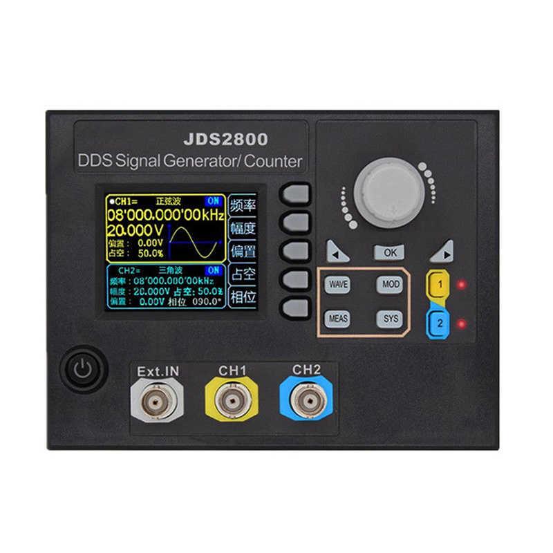 Buy Jds2800 15Mhz Dual-Channel Dds Function Signal Generator Ac100-240V ...