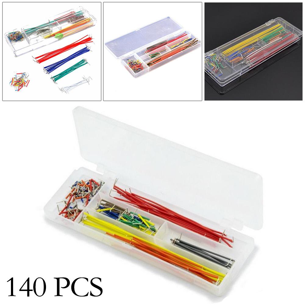 Buy Industrial Acc-140 Pcs U-Shape Breadboard Wire Jumper Cable Wire ...