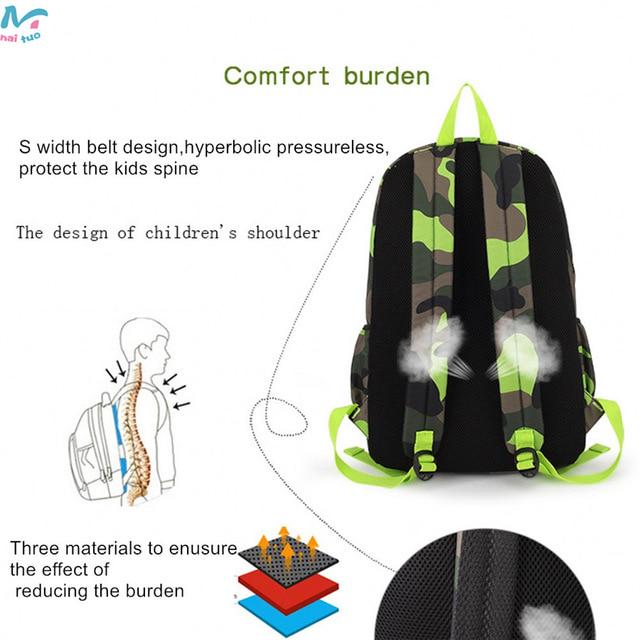 Buy Naituo Camouflage School Bag Backpack for Military Boys Kids Fans ...