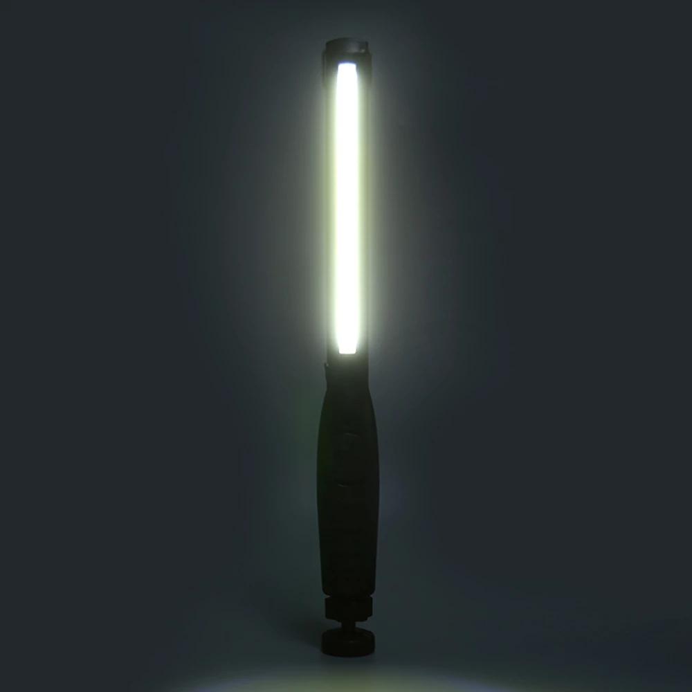 Buy COB LED Flashlight Magnetic Work Light USB Rechargeable Torch Hook ...