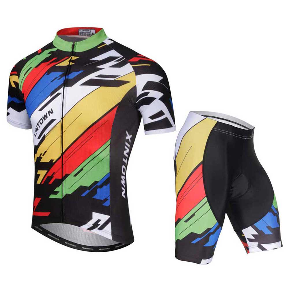 Men's Cycling Jersey Quick-Dry Team Bicycle Wear Shirt MTB Bike Jerseys ...