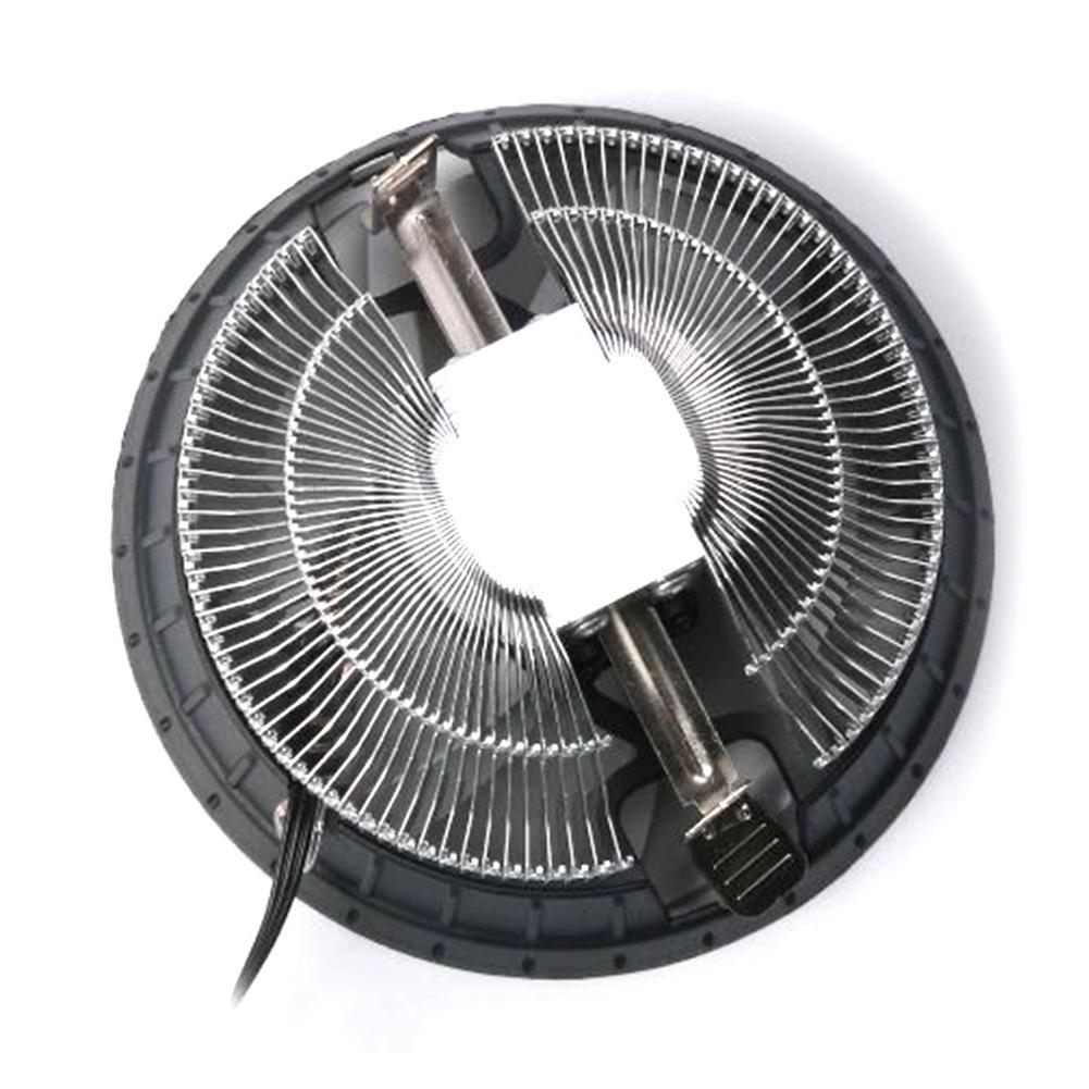 Buy Wanjiafeng CPU Cooling Fan RGB Lighting 4 Pin Desktop Air Cooler ...