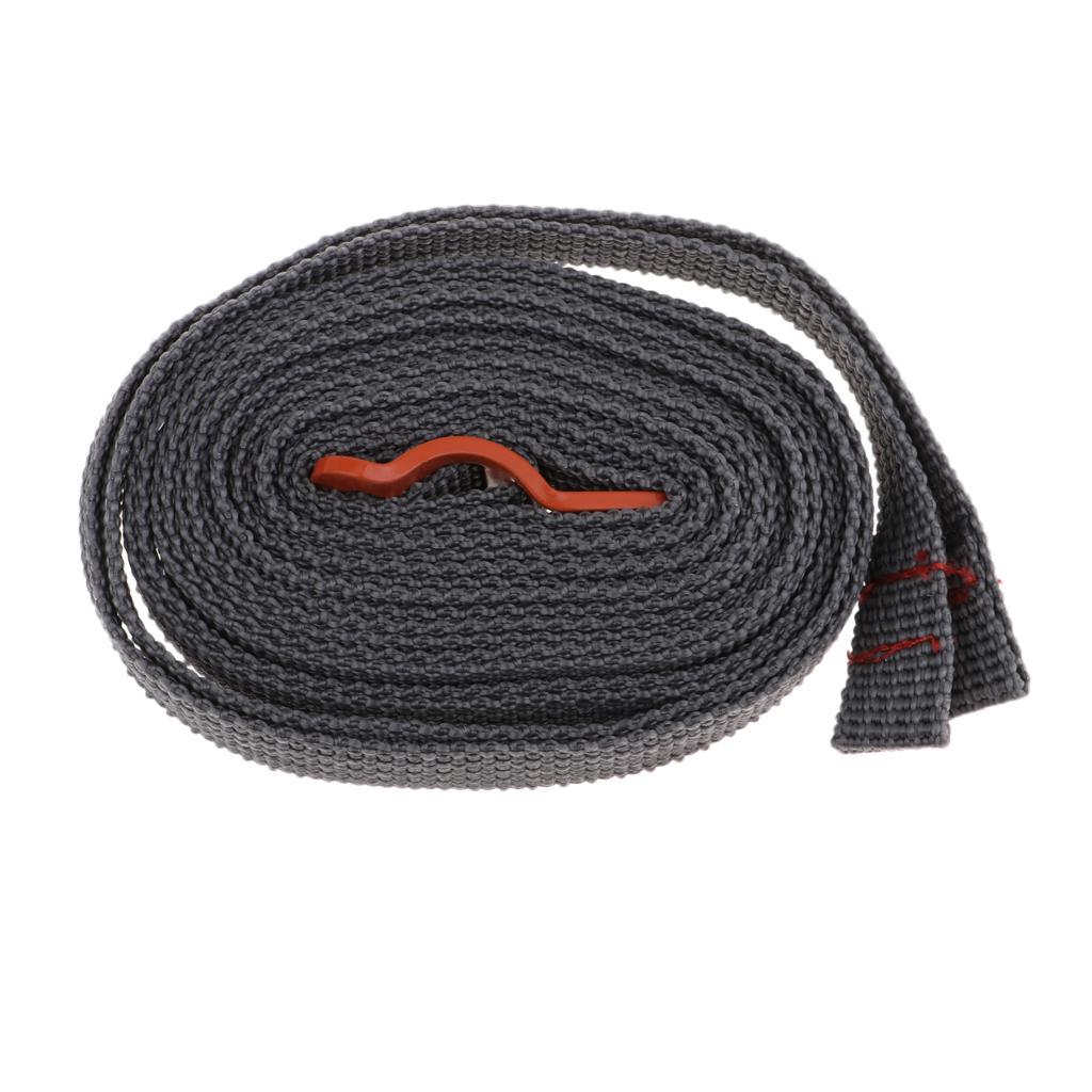 2m Travel Luggage Webbing Strap Camping Hiking Packing Bundle Belt ...