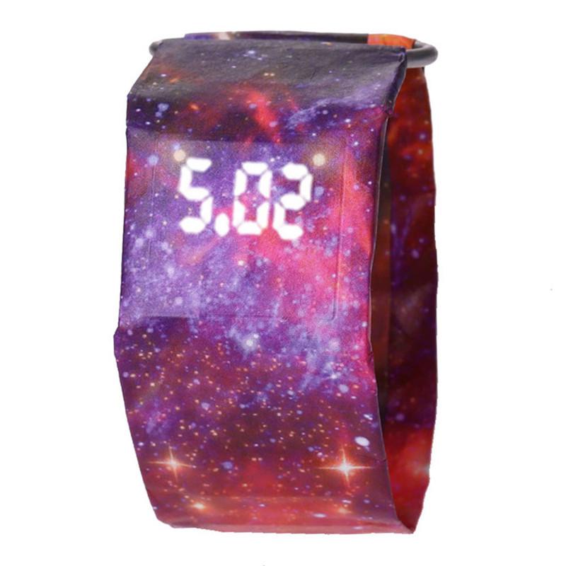 Buy Creative Paper Watch LED Waterproof Bracelet Paper Strap Digital ...