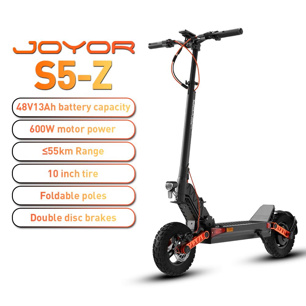 JOYOR S5-Z E-Scooter 600W Motor 48V13AH Battery Rocker Suspension ...