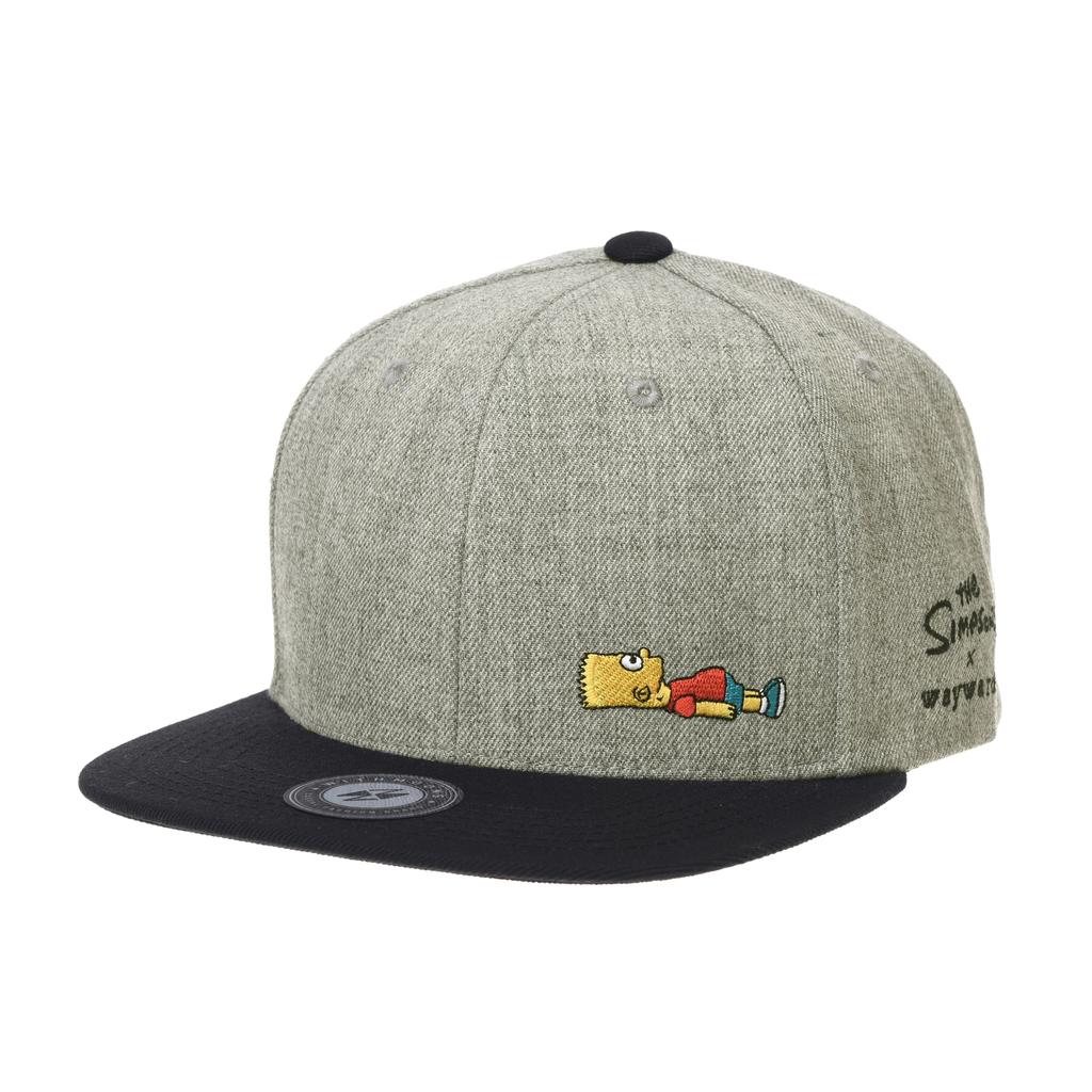 The Simpsons Baseball Cap Bart Simpson Lying Down Snapback Hat-buy at a ...