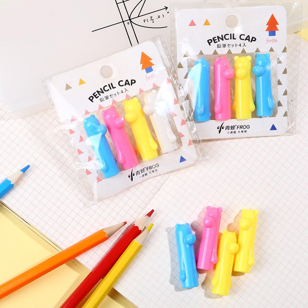Buy Creative Stationery Animal Cartoon Pen Set Pencil Eextender ...
