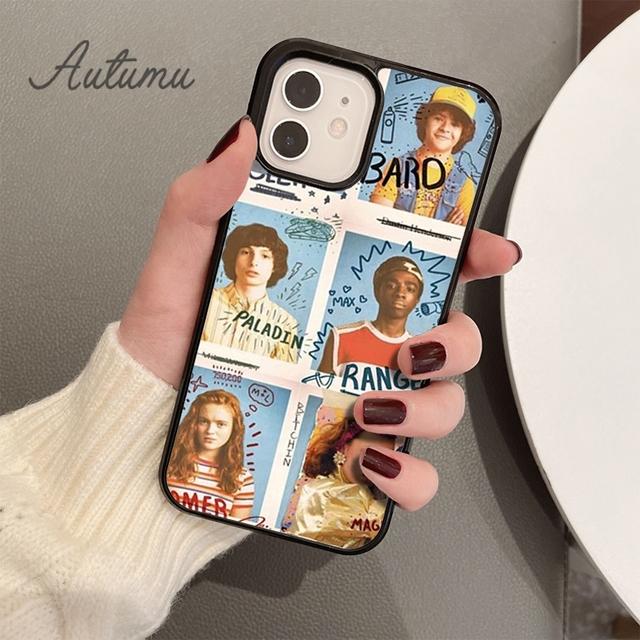 Buy Stranger Things Phone Case for iPhone 11 12 13 14 Pro Max Mini X XR ...