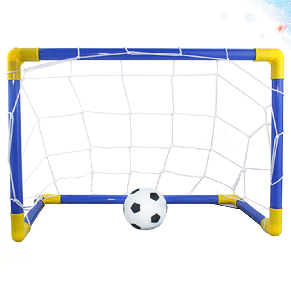 Buy 1 Set DIY Mini Training Game Toy Soccer Goal Net Football Net Door ...