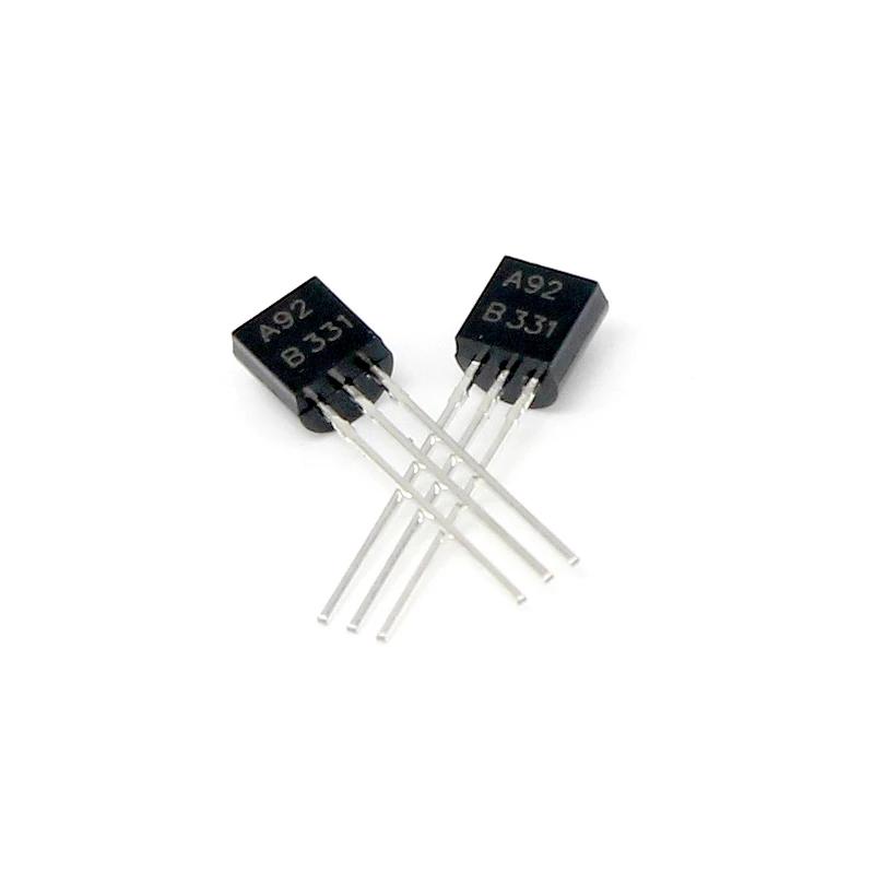 50PCS/lot Transistors A92 TO-92 0.5A 300V PNP New Original uygun ...