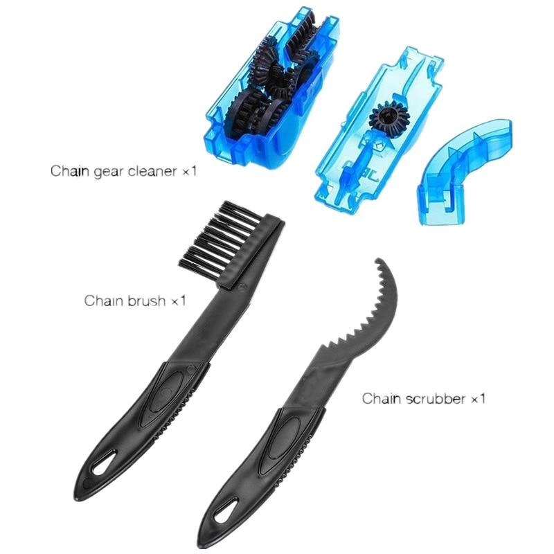 Buy Chain Cleaner Mountain Cycling Cleaning Kit Portable Bicycle Chain ...